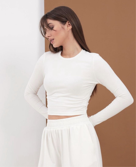 Longsliv, krop top
