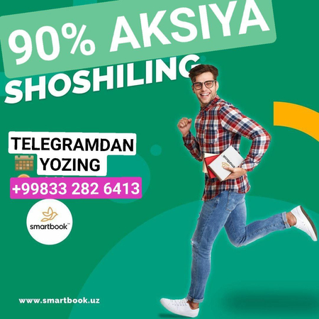 Smartbook tedbook booknomy getclub ingliz rus arab koreys tili kitob i