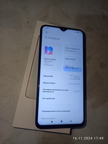 Redmi note 8 Pro 6\\\\128gb ideal yangiday