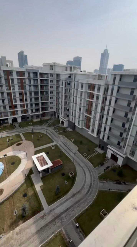 TASHKENT CITY   ЖК Gardens Rezidens 3ком коробка  Перегородки