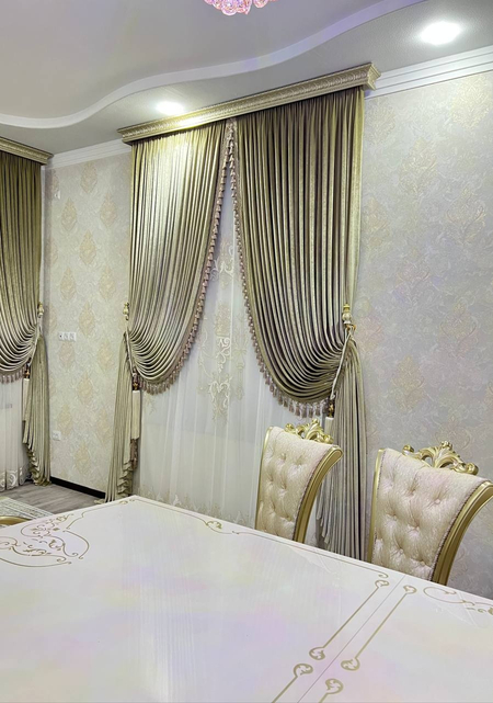 Parda tikamiz шторы