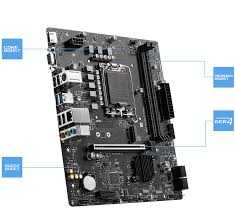 Материнская плата MB MSI PRO H610M-E DDR4 LGA1700