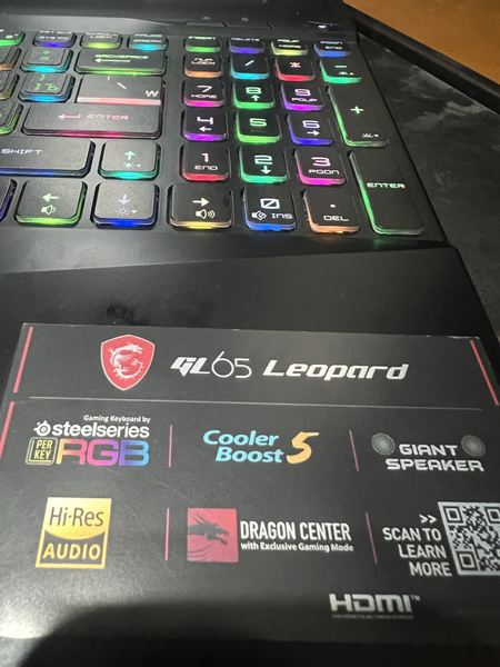 MSI Leopard GL65
