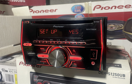 Pioneer orginal B/u mafon deh x1250ub Disk usb fleshka aux radio