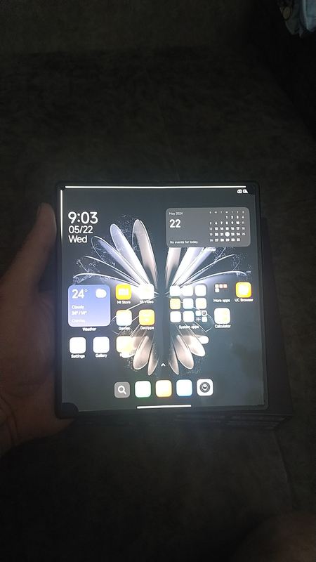 Mi mix fold 2  каробка документы