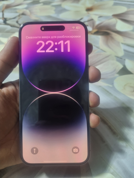 Iphone 14 pro max  purple 256 гб. LL/A e-sim ёмкость 96%