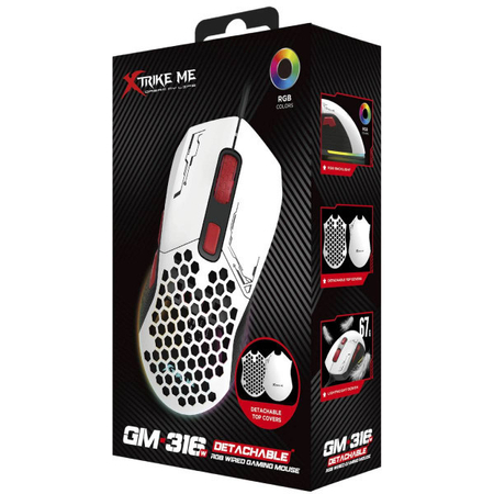 XTRIKE GM-316 RGB Mouse dpi 7200