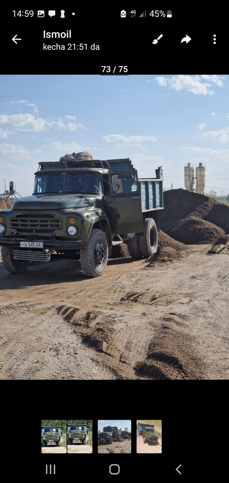 Zil 130 ural mator qilingan starter yengi ustida gaplawiladi