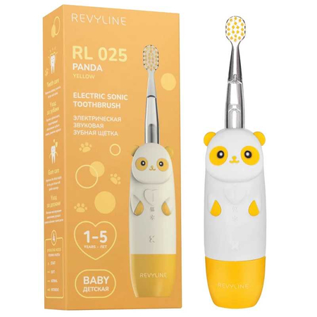 Электрическая звуковая зубная щетка Revyline RL 025 Panda