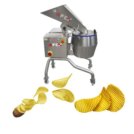To’lqinsimon shaklda chips kesish uskunasi AF-400S (рефленный)