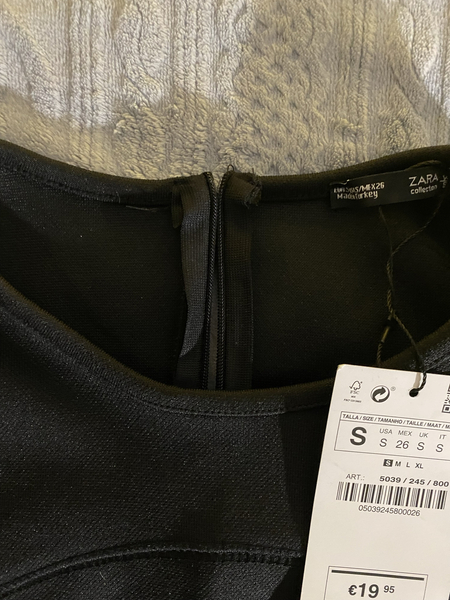 Новый ZARA женский XS топ