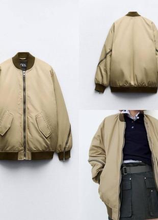 Женская куртка Бомбер  ZARA
