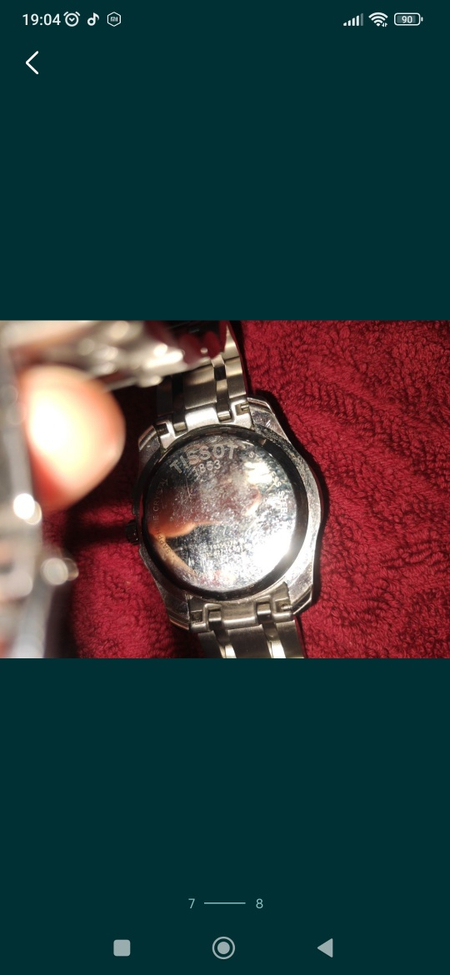 Часы Tissot на батарейках