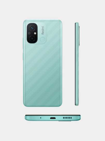 Смартфон Xiaomi Redmi 12С, 4/128GB, Global, большая батарея 5000 мА/ч