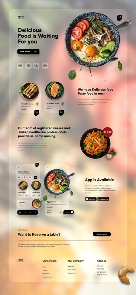 Web сайт | Мобильное приложение | UI/ UX дизайн