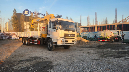 Янги 12тон кран-манипулятор Dongfeng Xcmg