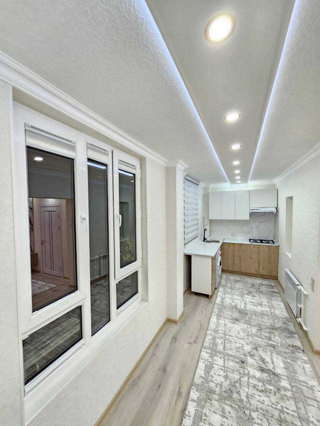 м.Мирзо-Улугбек Чиланзар ст-он Бунёдкор 2(3)-комн 4/4 56 м² 2х6 лоджия