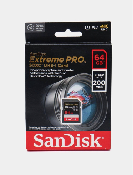 Карты памяти SanDisk Extreme PRO SDHC™ и SDXC™ UHS-I