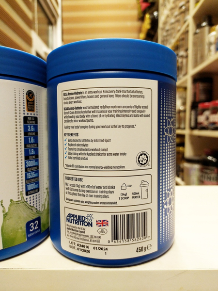 Bcaa Amino Hydrate c электролитами, глютамином и цитруллином бцаа