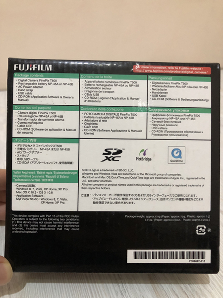 Fujifilm Fotoparat/Vidoe Kamera ( FinePix T500)