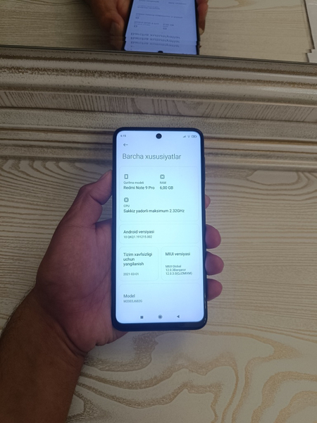 Redmi note 9 pro 6/64 gb