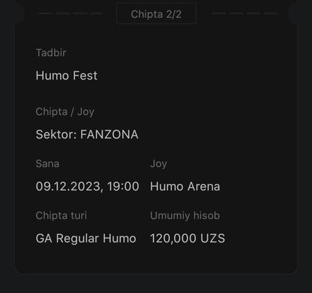 Humo fest .Konsert