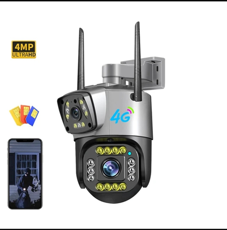 4G поворотная IР-камера двойной камера dual camera
outdoor dome camera