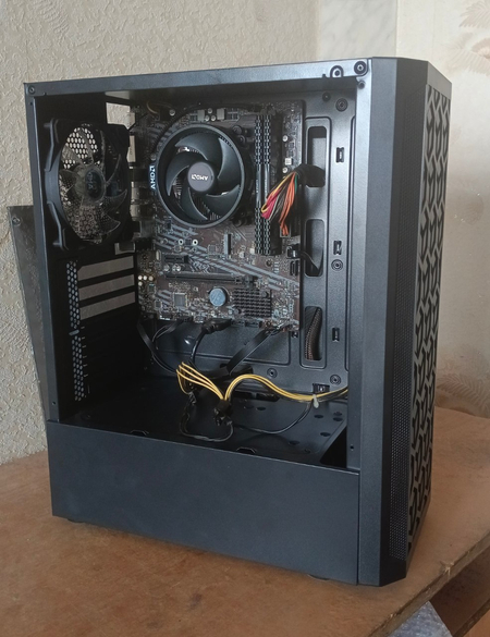 Мощный игровой компьютер Ryzen 5 2600 6y/12p без видеокарты