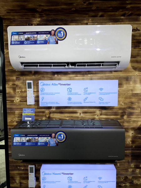 кондиционер Midea ALBA(7,9,12,18,24), установка до 31 июля БЕСПЛАТНАЯ!