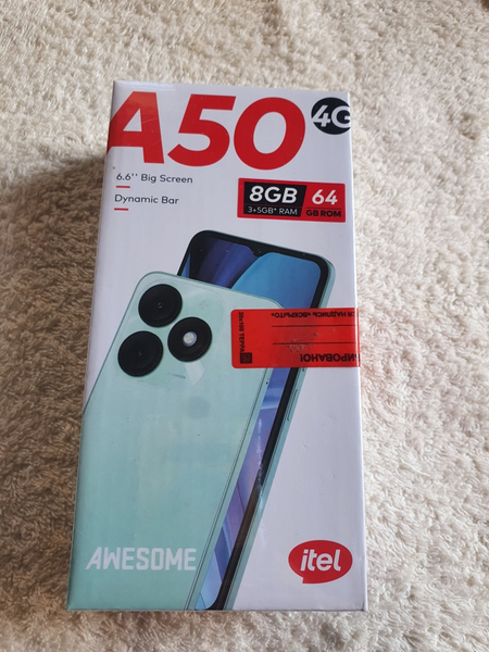 Itel A50 4G  8/64GB  Yangi