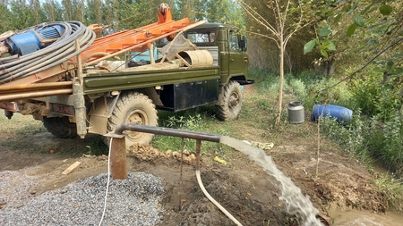 Buravoy xizmati, suv chiqarish