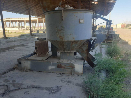 Мешалка для вязких и полусухих продуктов 1,5 m3
