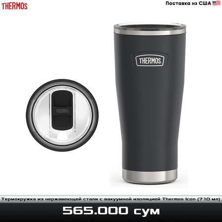 Термокружка из нержавеющей стали с вакуумной изоляцией Thermos Icon