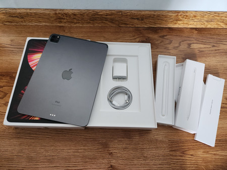 Идеал Apple IPad Pro 11 M1 128GB Wi/Fi Battery 100%+Apple Pencil 2