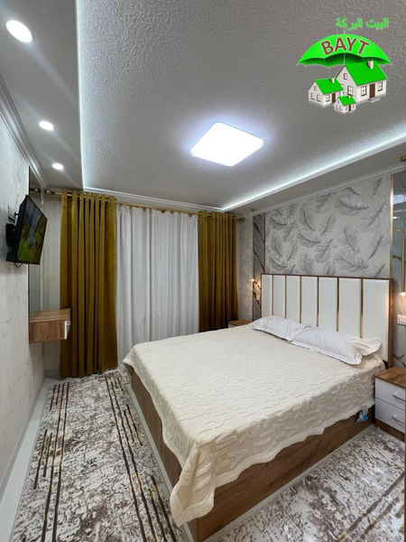^3в4/2/4 ПАРУС Т.центр Чиланзар 8 квартал 2×6балкон 70м² Евро Упаковка