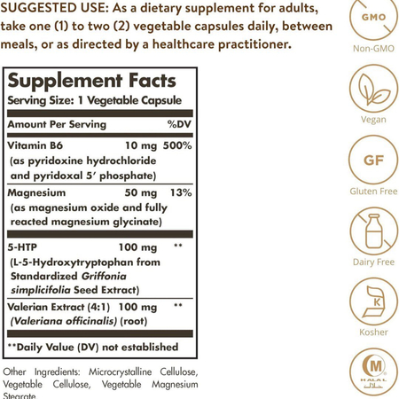 Solgar 5-HTP 100mg