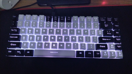Мембранная клавиатура с подсветкой rgb