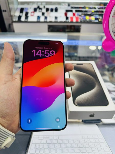 iPhone 15 Pro Max 256 gb natural