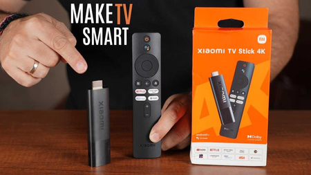 ТВ-адаптер Xiaomi Mi TV 4K Stick android tv Медиаплеер