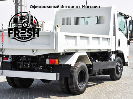 Самосвал ISUZU npr 75 dump truck