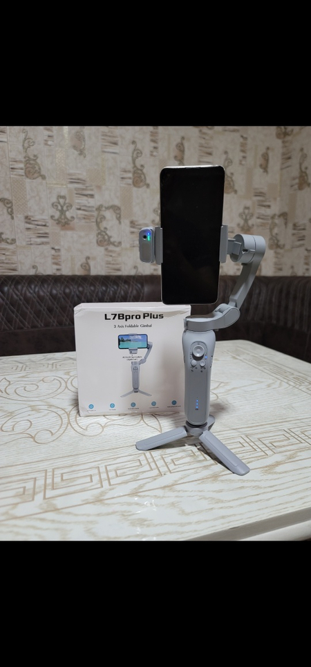Стабилизатор L7Bpro Plus. 3 Axis Foldable Gimbal.