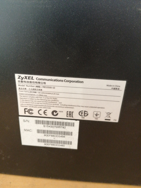 ZyXEL MES3500-10