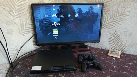 Ps3 slim 500gb +80 игры