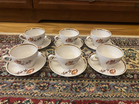 Чайные и Кофейные пары Дулево и Рижские
