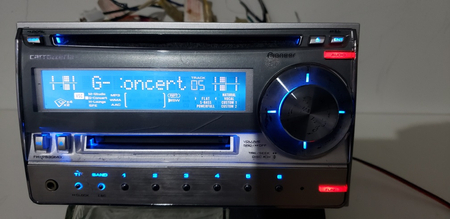 Pioneer Carrozzeria FH-P530MD-S AUX-2, WMA, MP3