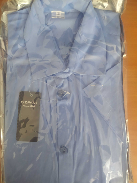 Продам оптом 10 рубашек.Размеры XXL и L.Из натурального хлопка