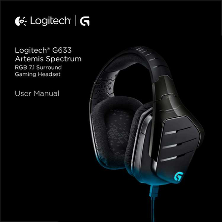 Игровые наушники - Logitech G633 Artemis Spectrum 7.1 sound