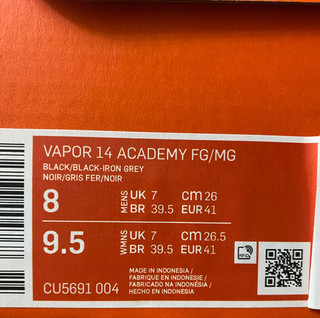 Бутсы Nike Mercurial Vapor 14 Academy