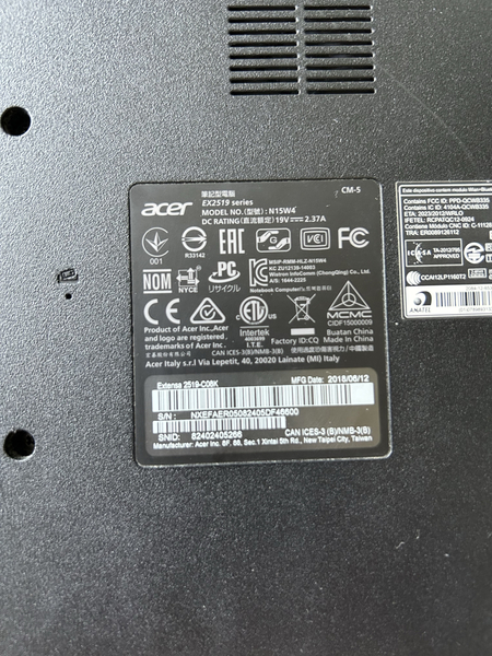Ноутбук Acer