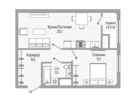 Продается квартира 2/9/12
